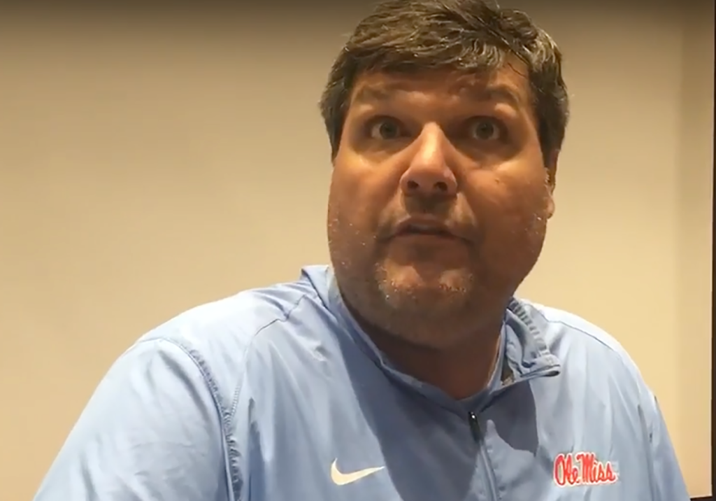Watch Matt Luke talk Ole Miss' offensive line injuries, 'complete ...