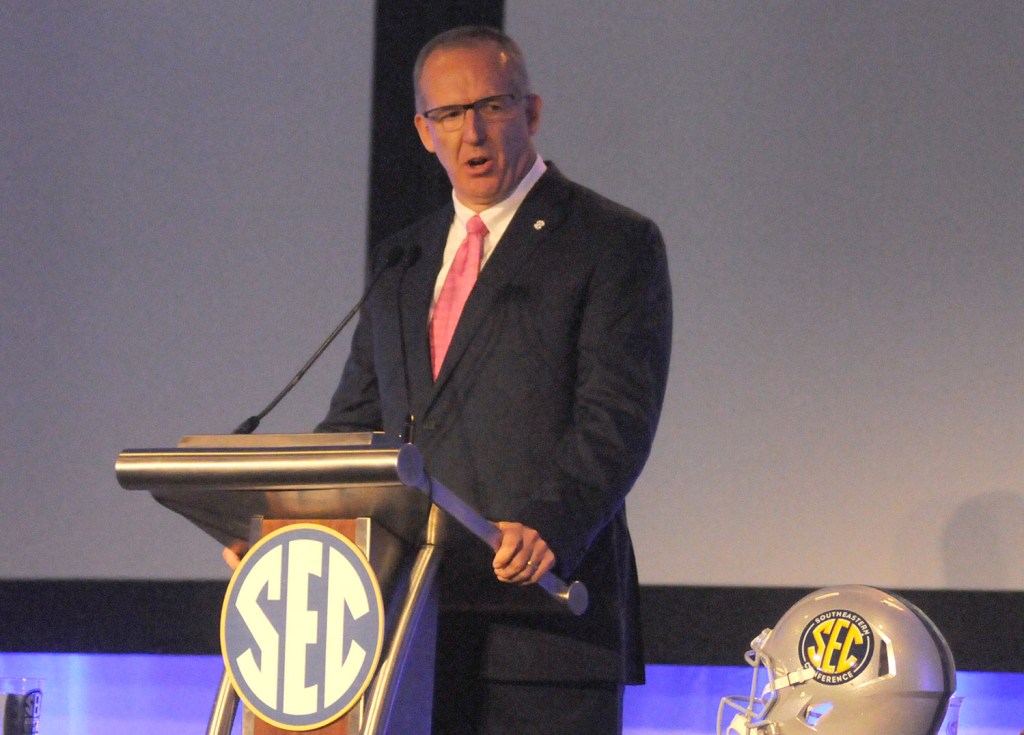 Commissioner Greg Sankey: SEC not considering division realignment ...