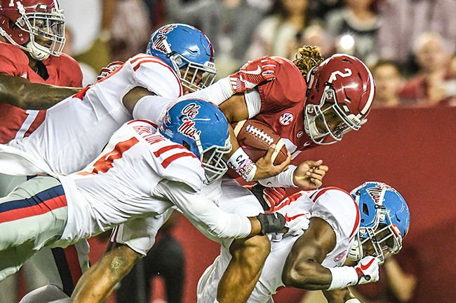 No. 1 Alabama too much for Ole Miss in historic loss | The Oxford Eagle