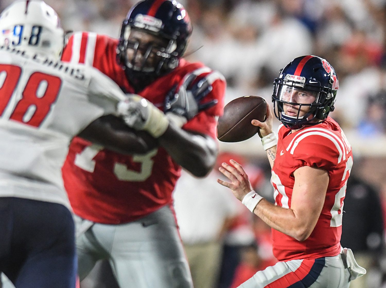 Ole Miss accepting risk, reward of Shea Patterson's playmaking ability ...