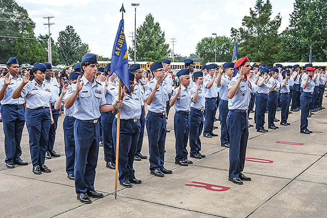 Cadets inducted into Junior ROTC at Lafayette High School | The Oxford ...
