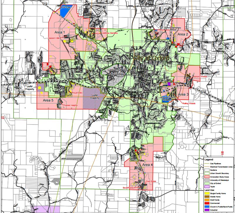 Public invited to view future annexation maps | The Oxford Eagle
