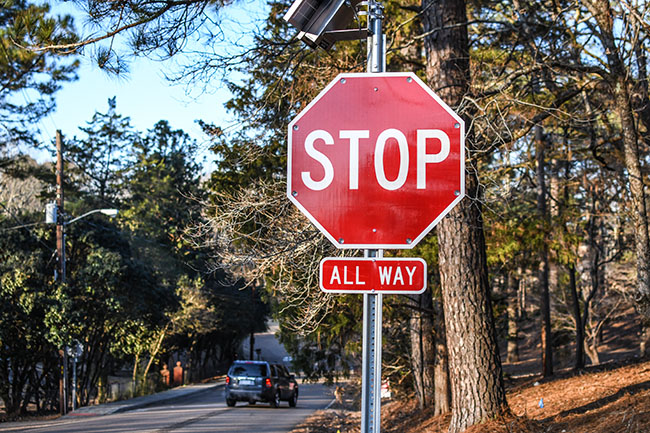 Officials hope new stop sign slows down traffic | The Oxford Eagle