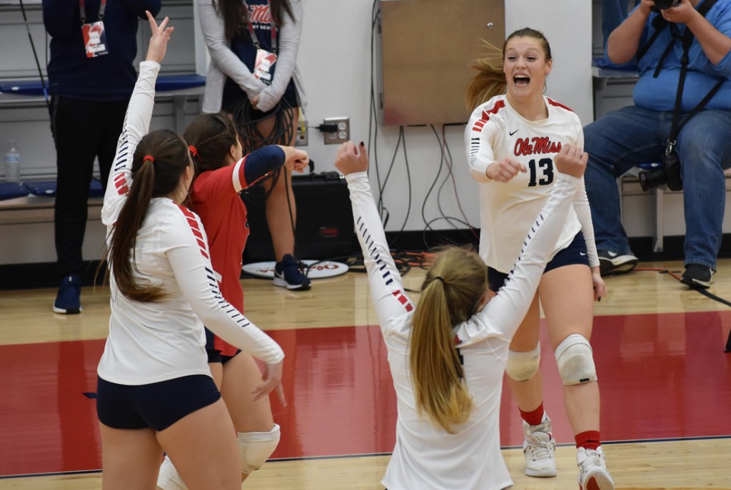 Ole Miss volleyball spikes Alabama for an emotional win on senior day ...