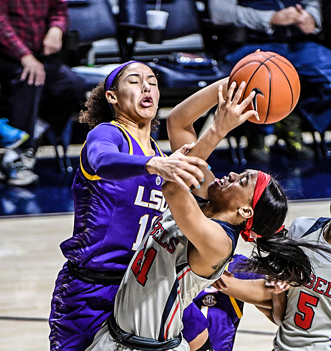 Lady Rebels lose slugfest to LSU - The Oxford Eagle | The Oxford Eagle