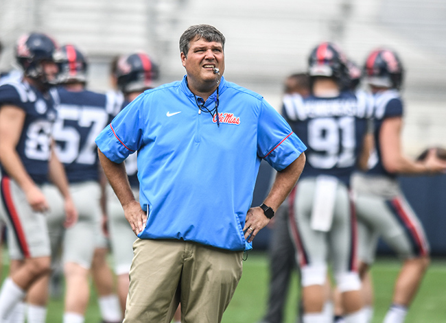 Matt Luke hired as offensive line coach at Georgia - The Oxford Eagle ...