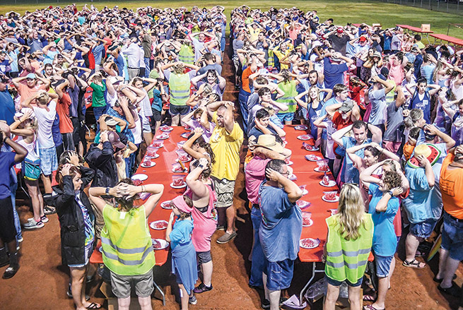 Water Valley officially sets new watermelon eating contest world record ...