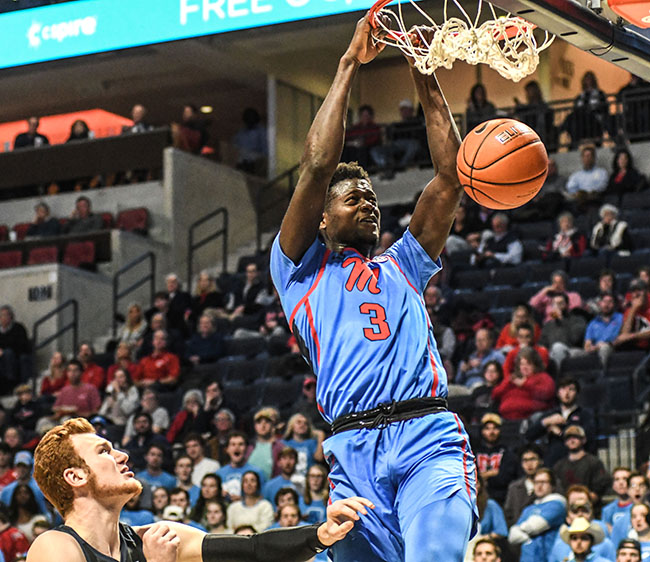 Khadim Sy getting more ‘comfortable’ with each Rebel game | The Oxford ...