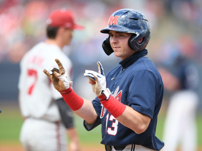Ole Miss catcher Hayden Dunhurst wins ABCA/Rawlings Gold Glove Award ...
