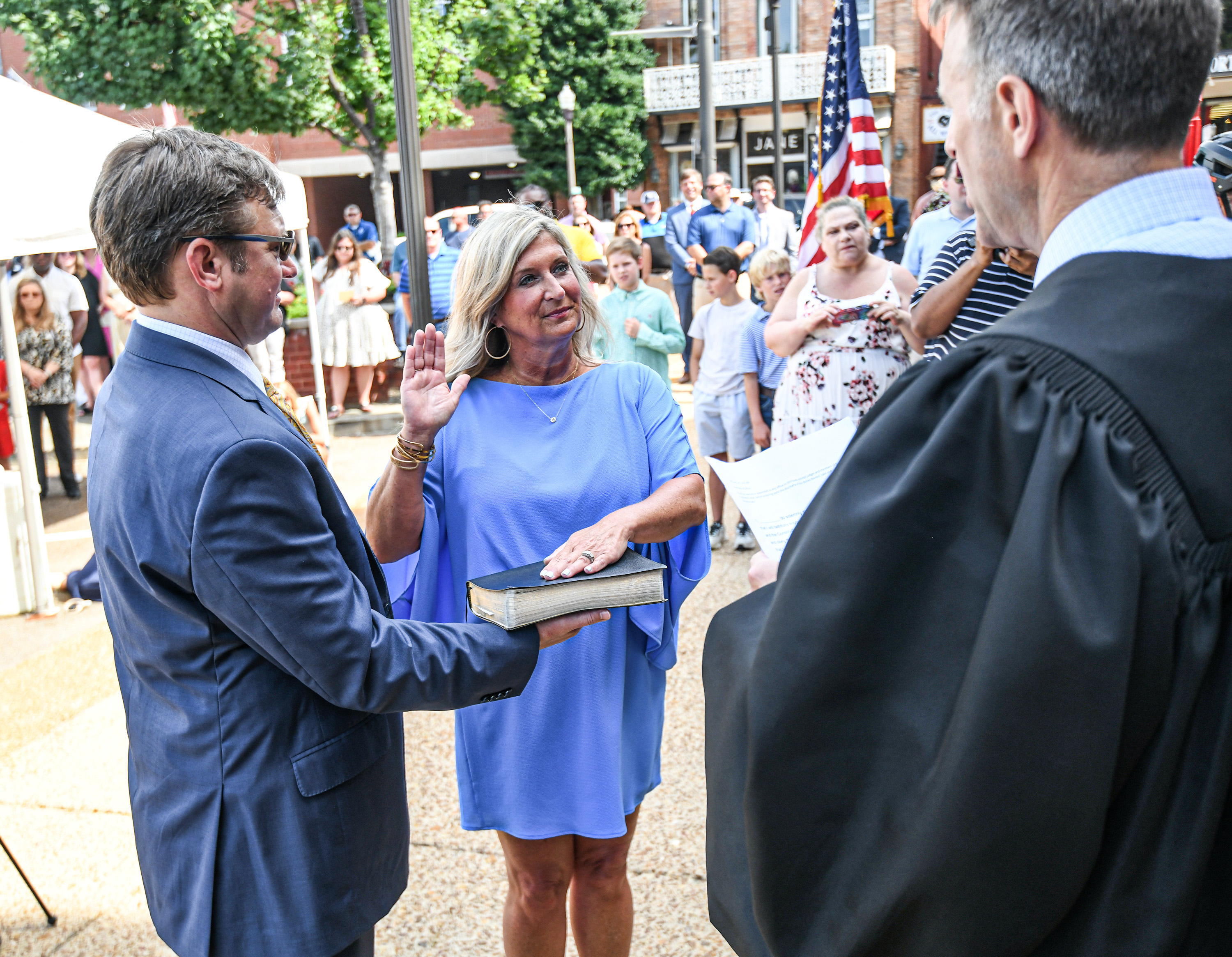 Inauguration 2021: Oxford Mayor Robyn Tannehill and Board of Aldermen ...