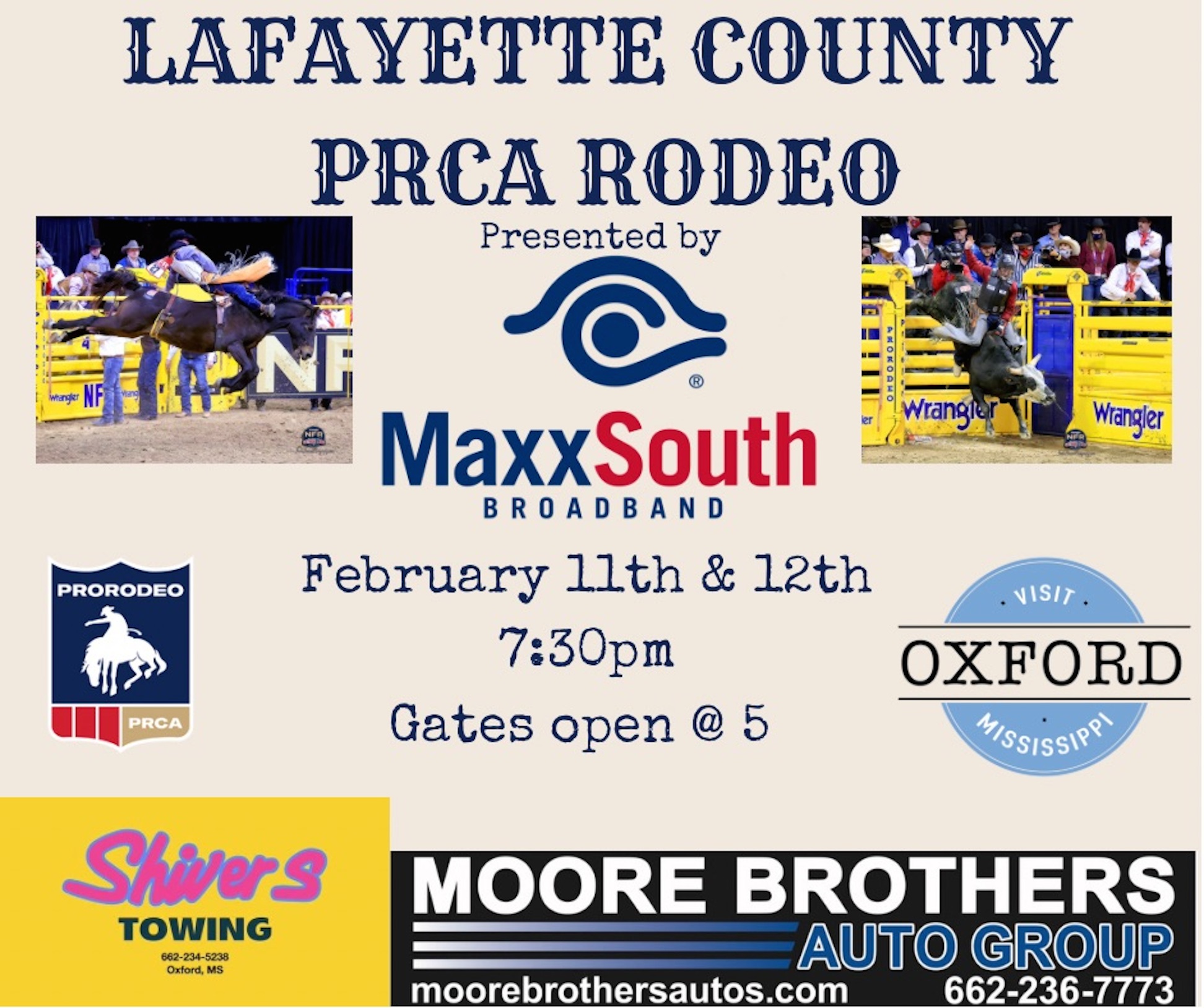 Professional rodeo is coming to the Lafayette County Multipurpose Arena ...