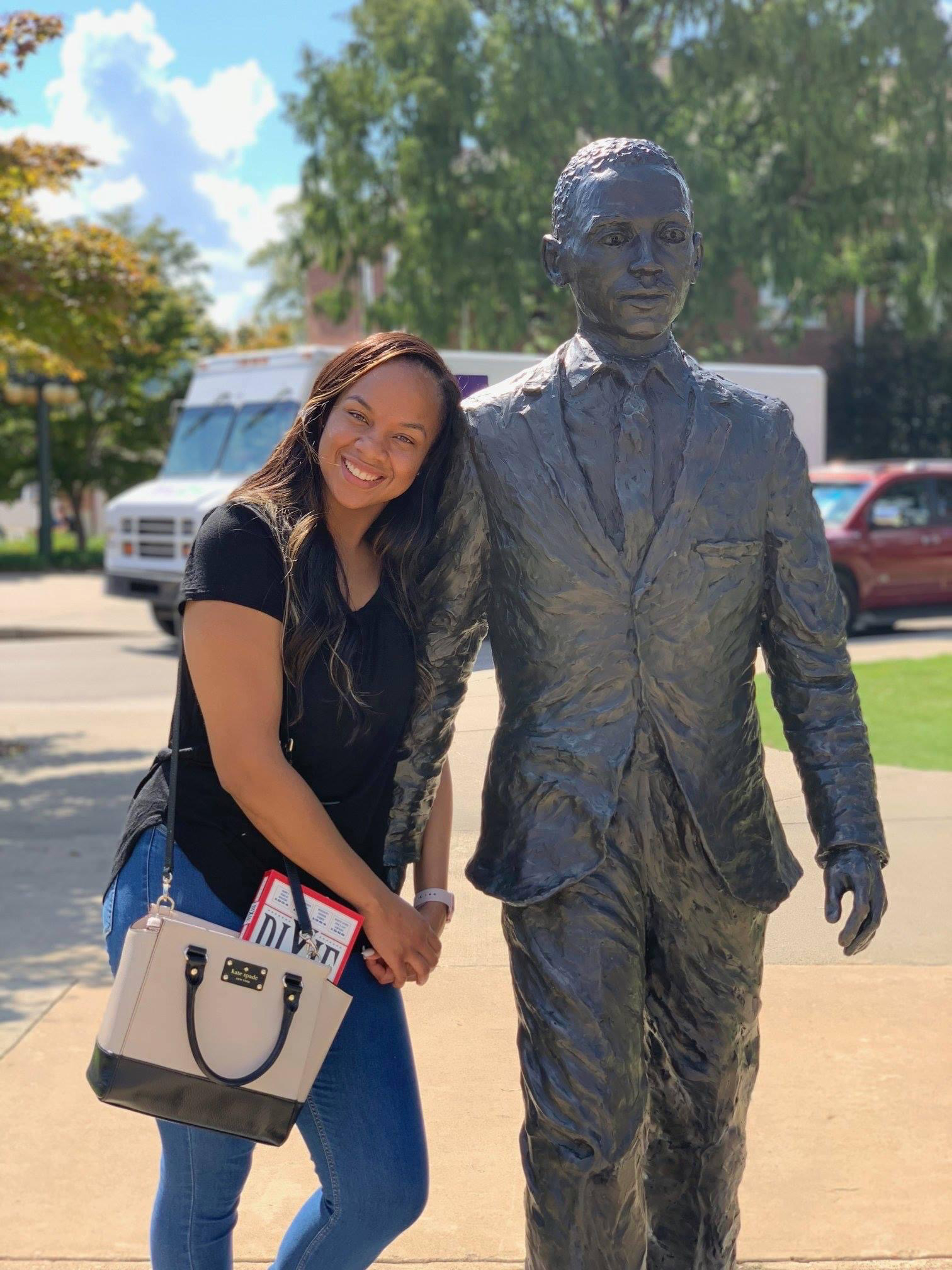 Granddaughter of James Meredith, Jasmine Meredith, discovers empowerment in pursuing education ...