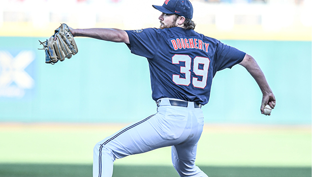 Jack Dougherty flirts with perfection in game one of College World Series final | The Oxford Eagle