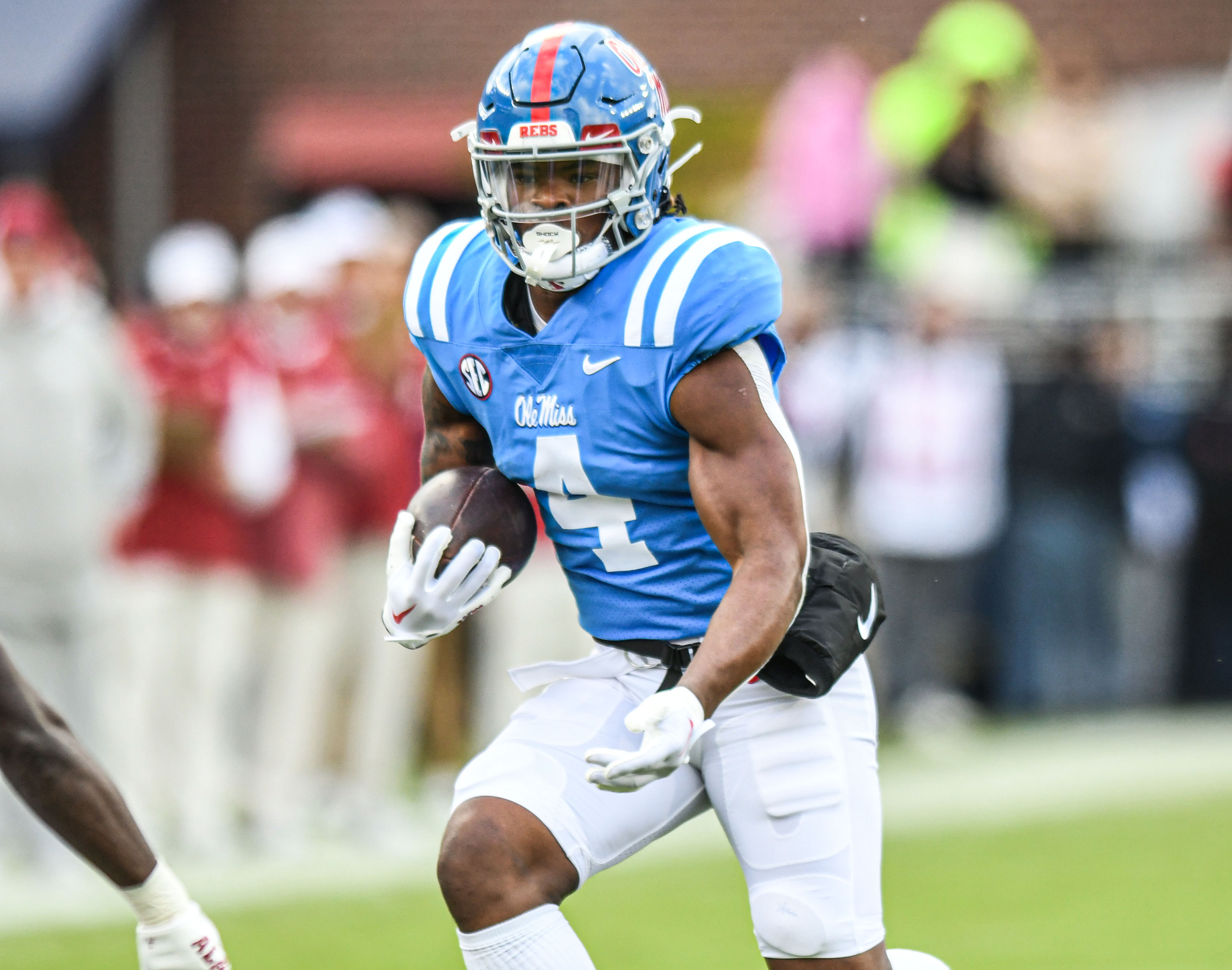 Judkins sets single-season rushing record in loss to Arkansas | The ...