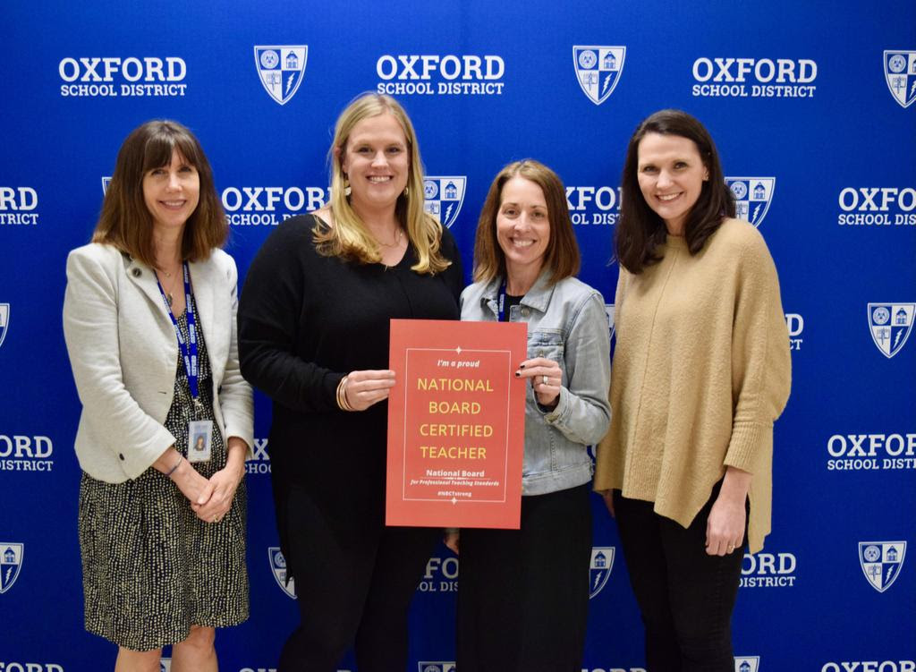 Oxford teachers earn national board certification | The Oxford Eagle