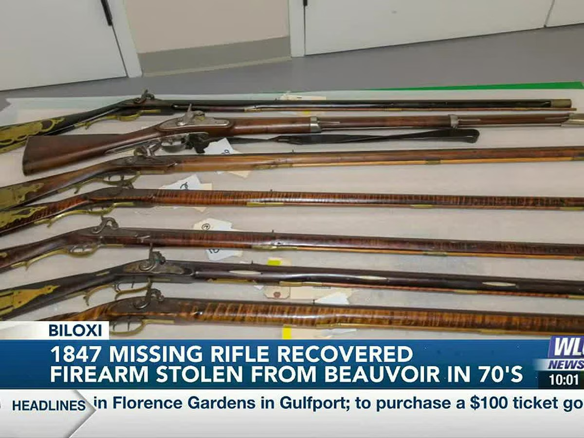 FBI to return stolen 19th century rifle to MDAH | The Oxford Eagle
