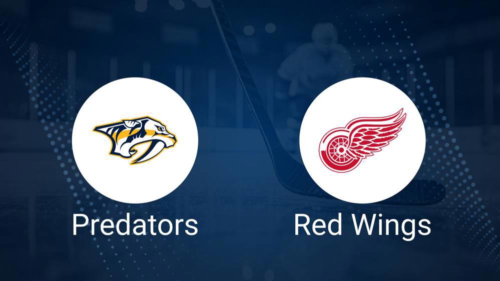 How to Pick the Predators vs. Red Wings Game with Odds, Spread, Betting ...