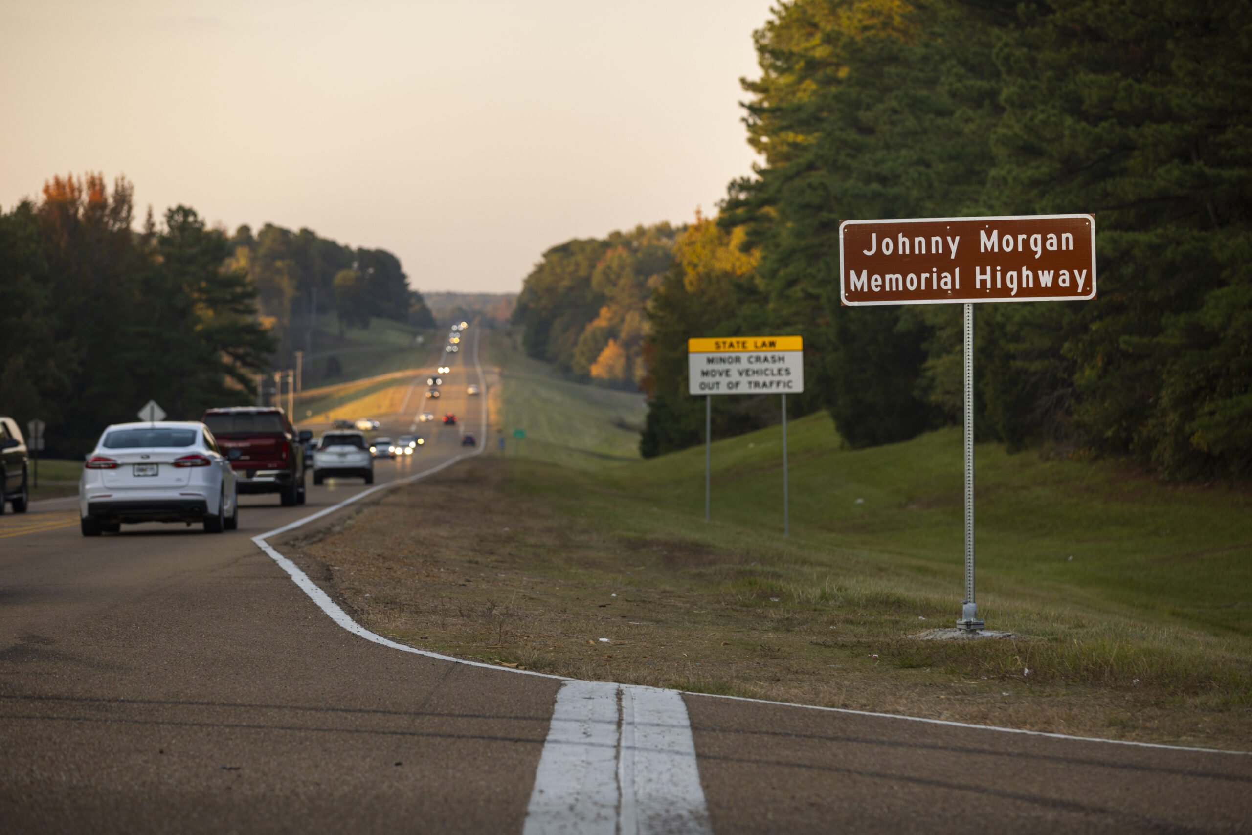 Portion of Hwy. 7 dedicated to the late Johnny Morgan | The Oxford Eagle