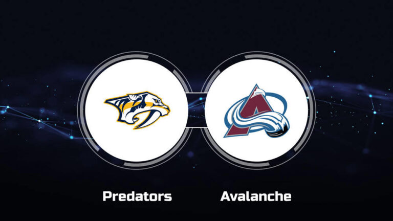 Buy Tickets for Nashville Predators vs. Colorado Avalanche on November ...