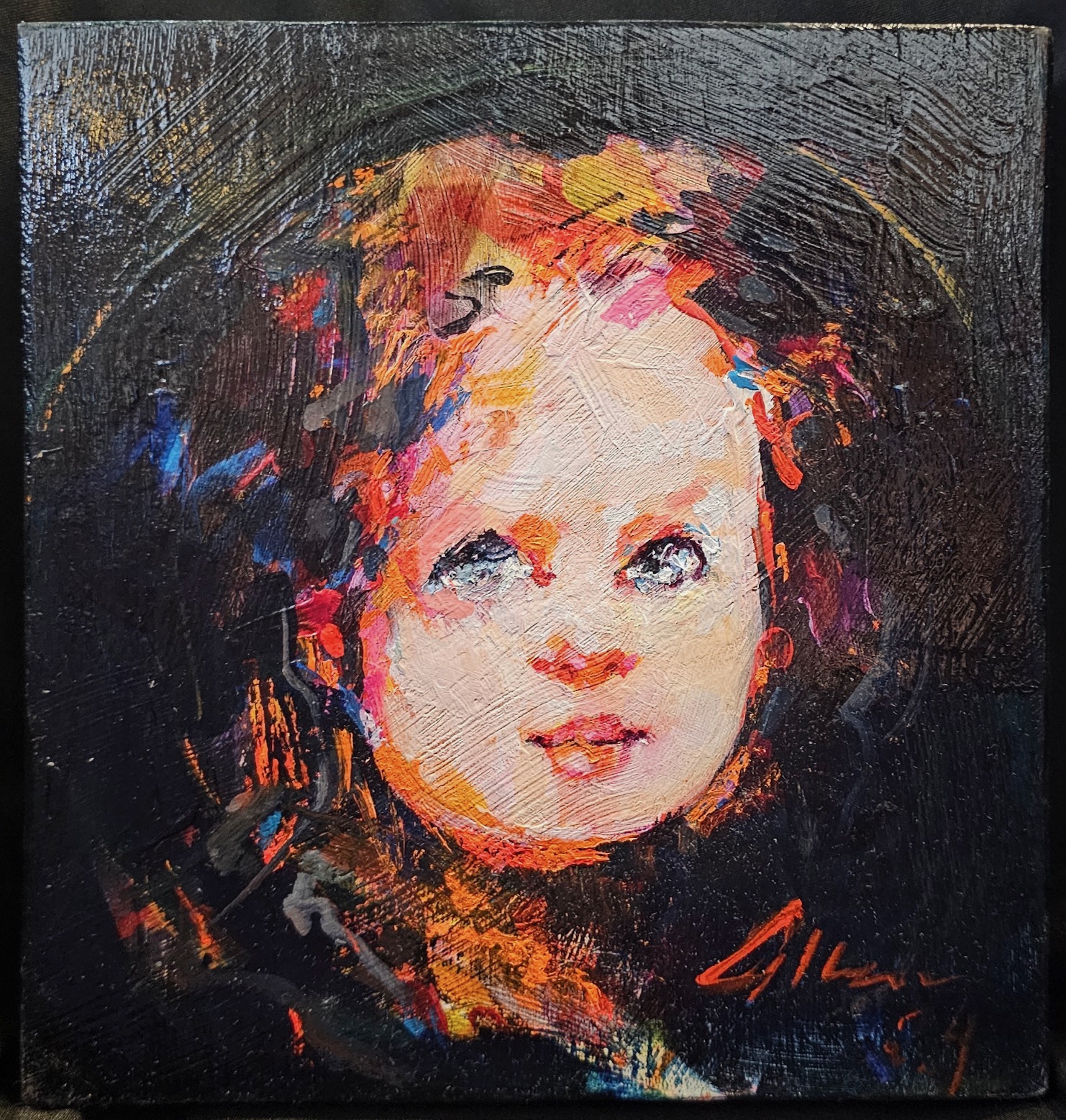 Christmas Angel painting by Jere Allen will benefit YAC - The Oxford ...