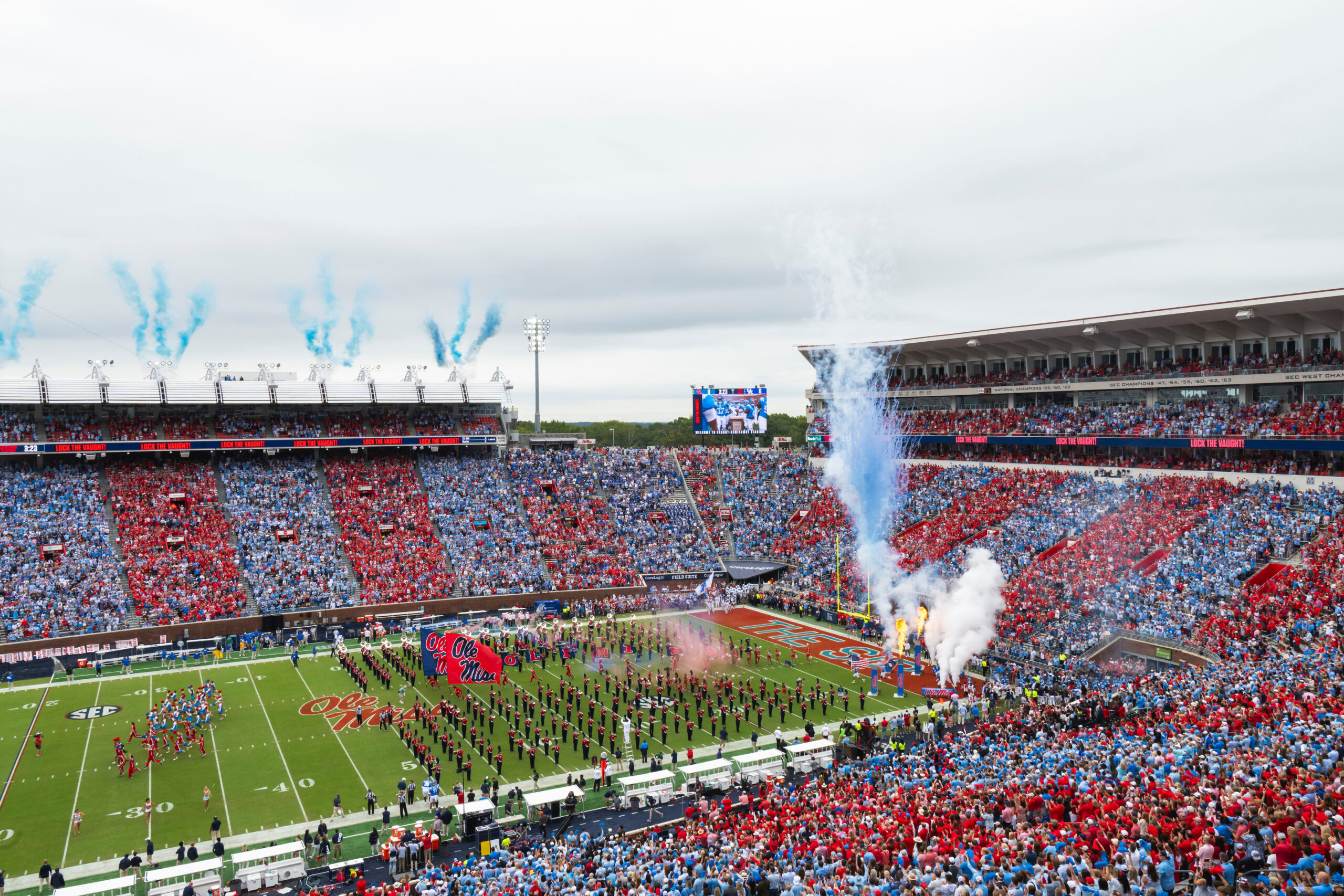 Ole Miss Football receives kickoff times, TV networks for four 2025 ...